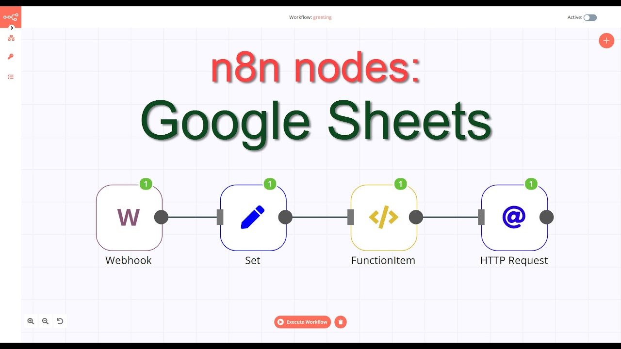 Integrating n8n with Google Sheets: A Comprehensive Guide to Workflow ...